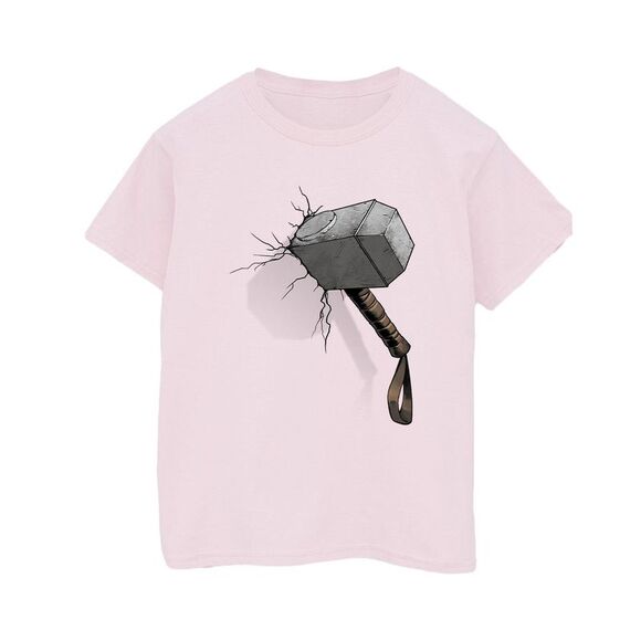 Marvel Universe | Shirts | Marvel Universe Mens Thor Hammer Crack ...